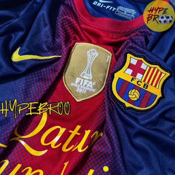 FC Barcelona 2012/13 Home Retro Jersey - HypeBroo