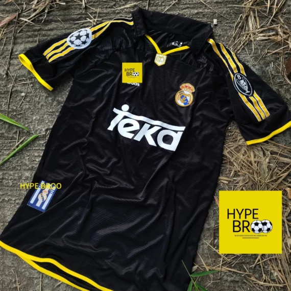 Real Madrid 1998/99 Away Retro Kit – Retro Edition | Hypebroo